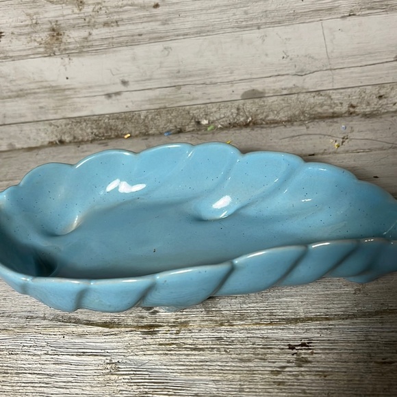 Frankoma | Accents | Vintage Frankoma Pottery 226 Medium Leaf Bowl Ada ...